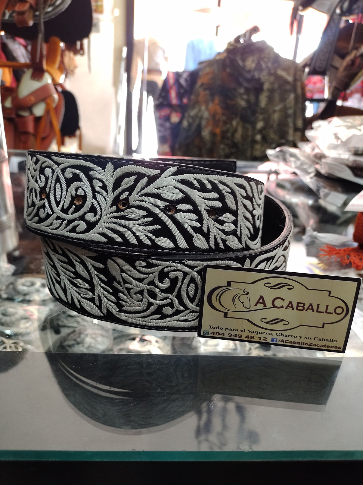 Cinto Piteado Rameado Sencillo – acaballo